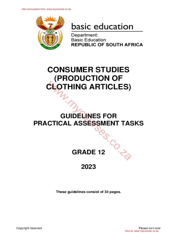 Fillable Online Business Studies Grade 12 Revision Notes and Past Exam ...