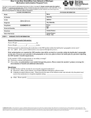 Fillable Online Exondys 51 FEP - e-Referral Fax Email Print - pdfFiller