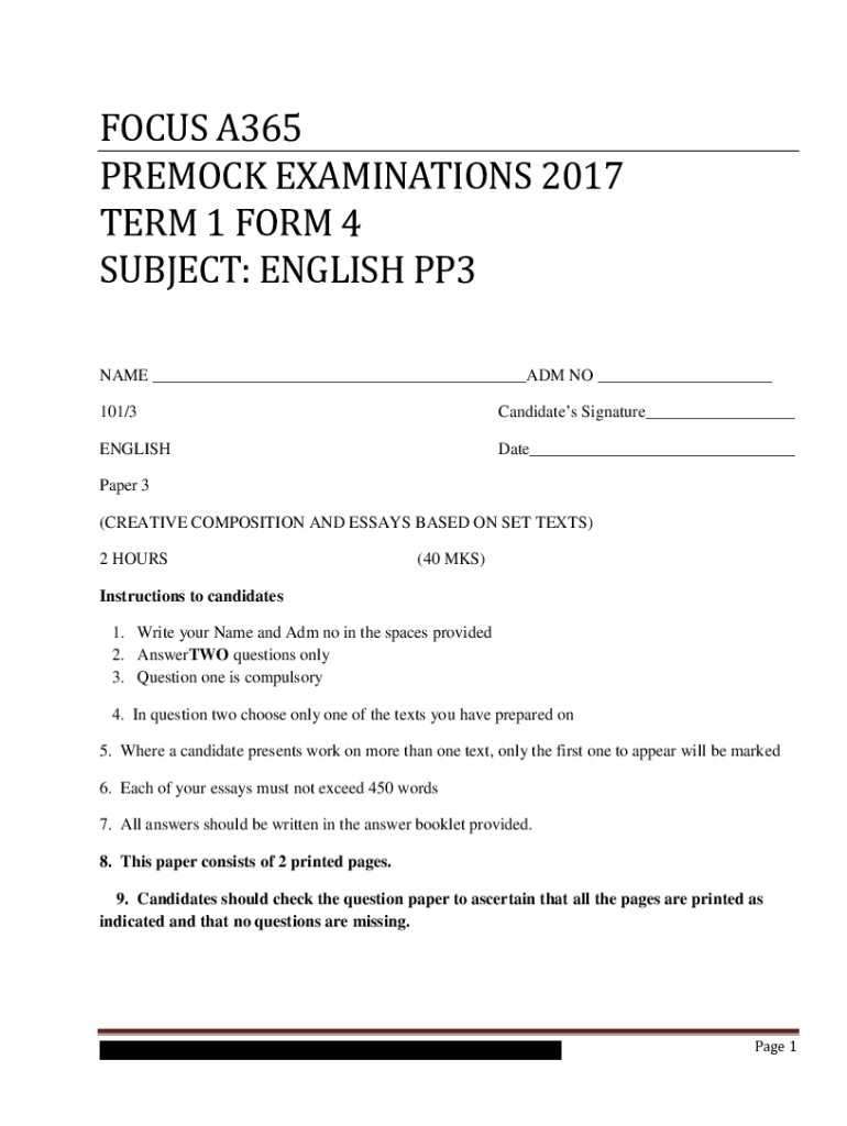 Fillable Online ENGLISH FORM 4 P3 Fax Email Print - pdfFiller