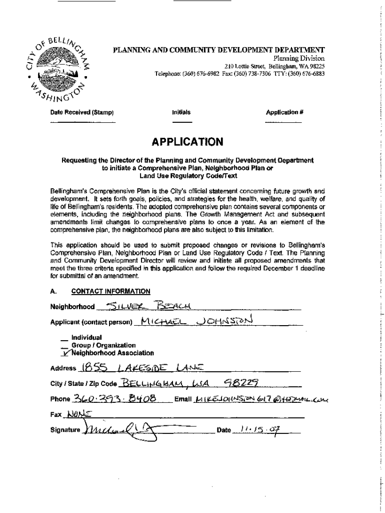 Fillable Online Silver Beach NPA Application. Image Fax Email Print ...