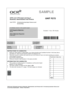 Fillable Online ocr org SAMPLE - OCR Fax Email Print - pdfFiller