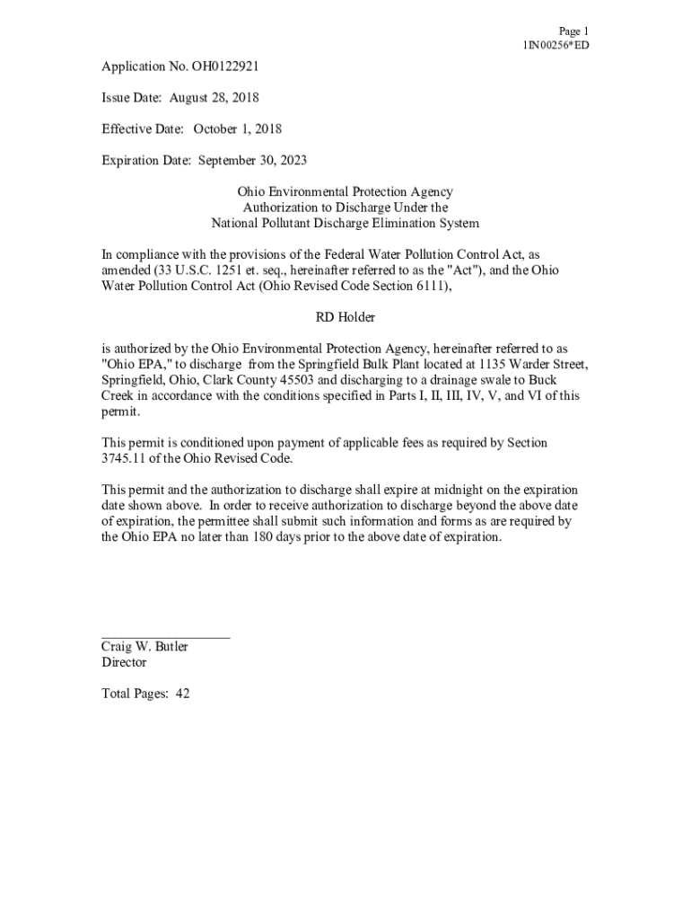 Fillable Online wwwapp epa ohio Federal Register :: Partial Approval ...