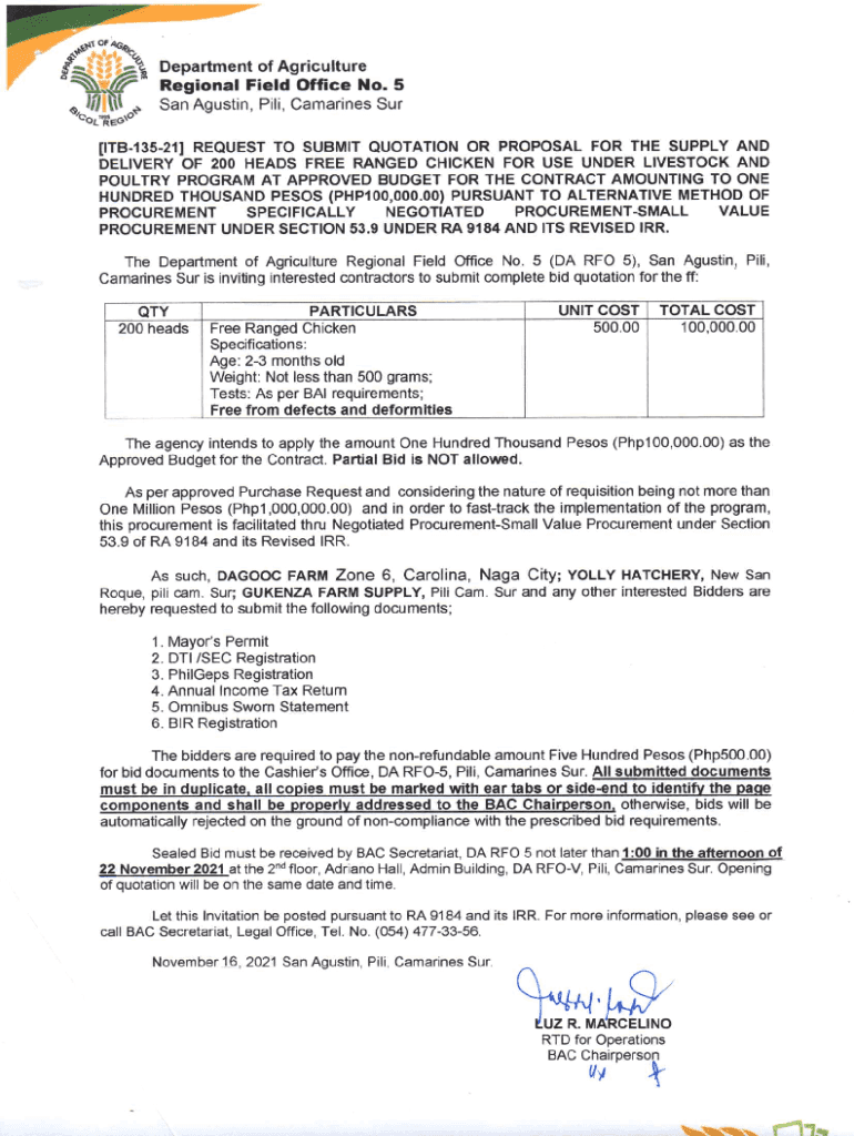 Fillable Online bicol da gov The PhilippinesSustainable Agriculture and the Environment ... Fax ...