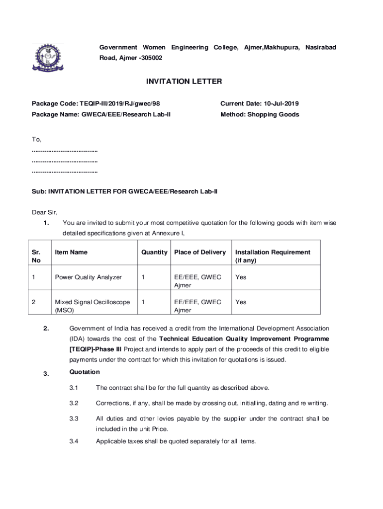 Fillable Online gweca ac Government Women Engineering College Ajmer Fax ...