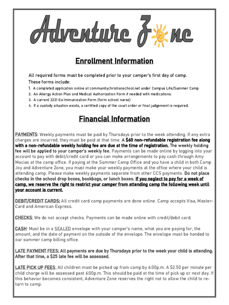 Fillable Online Parent Financial Statement Instruction Booklet ...