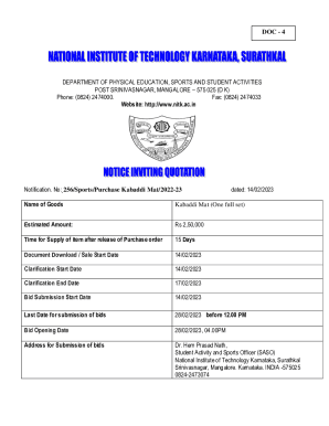 Fillable Online Kabaddi Mat (One full set) Fax Email Print - pdfFiller