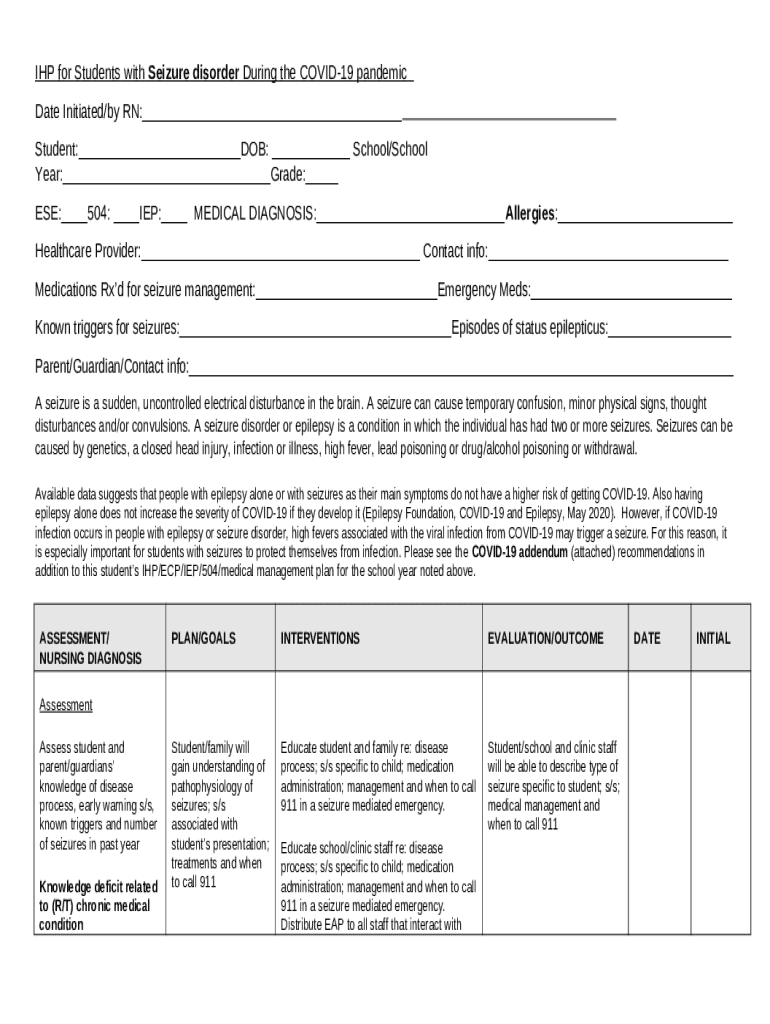 ihp-for-students-with-seizure-disorder-during-the-covid-19 ... Doc ...