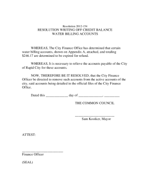 Fillable Online archive rcgov Resolution No. 2014-75 Authorization to ...