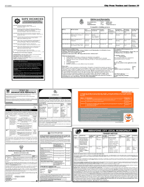 Fillable Online South African Police Service (SAPS) Senior Management ...