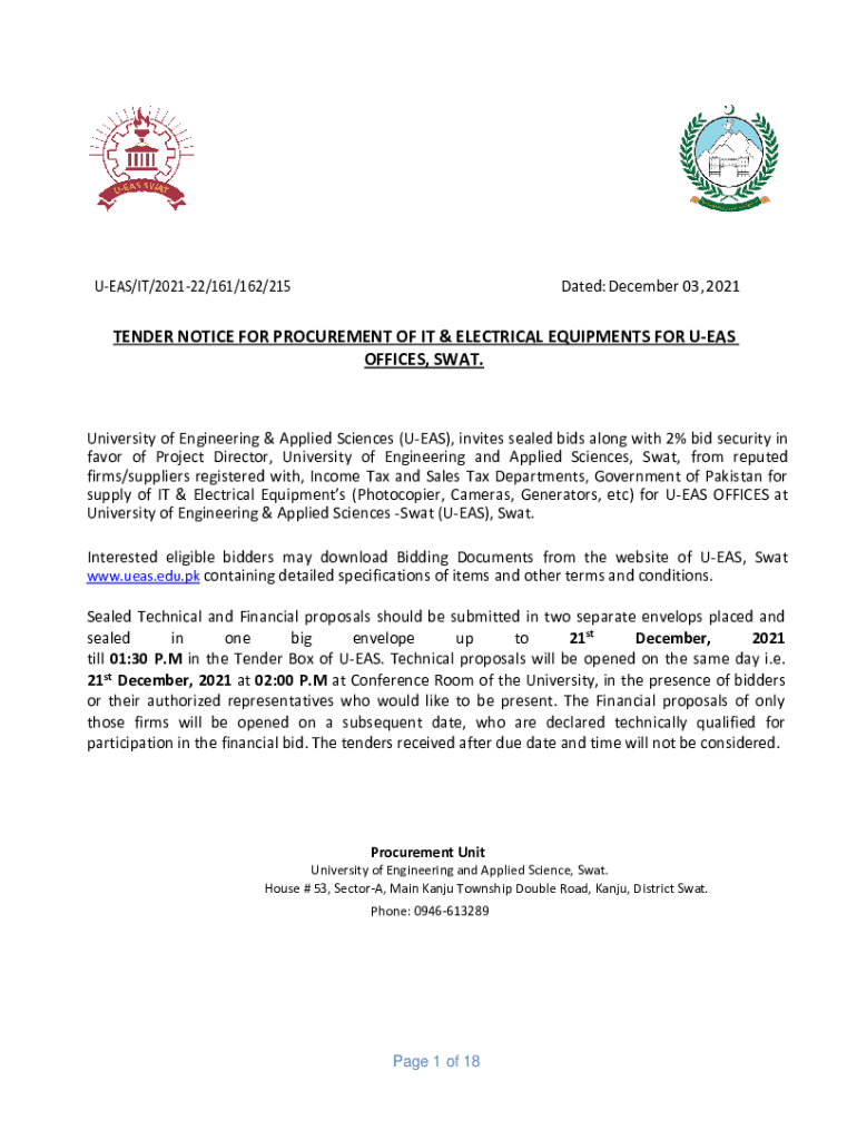 Fillable Online TENDER NOTICE FOR PROCUREMENT OF IT ... Fax Email Print ... Fillable Online TENDER NOTICE FOR PROCUREMENT OF IT ... Fax Email Print ...