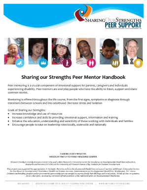 Fillable Online Peer Mentoring Program for Informal Caregivers of ...