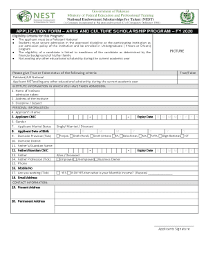 Fillable Online APPLICATION FORM - NCA Fax Email Print - pdfFiller