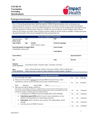 Fillable Online COVID-19 Vaccine EUA Recipient/Caregiver Fact Sheets ...