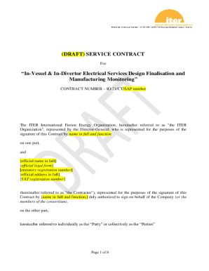 Fillable Online industryportal f4e europa Vessel Construction Agreement ...