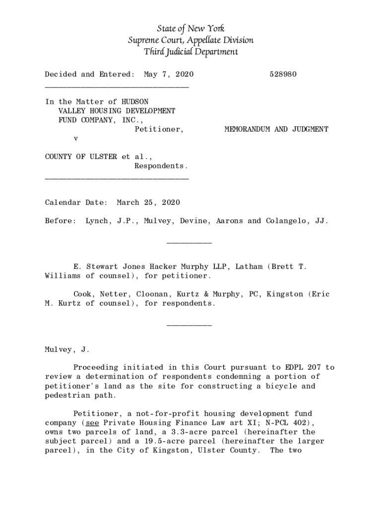 Fillable Online decisions courts state ny Appealing Denials of Parole Release in New York State ...