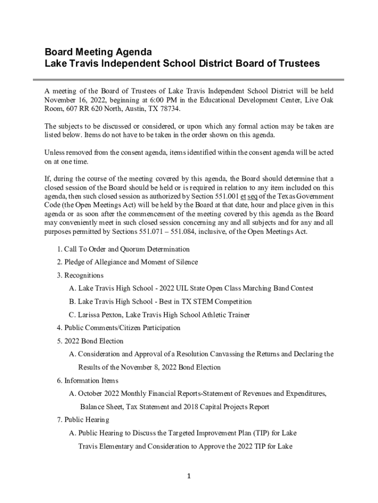 Fillable Online Are the LTISD Trustees Open to Taxpayer Feedback? Fax ...