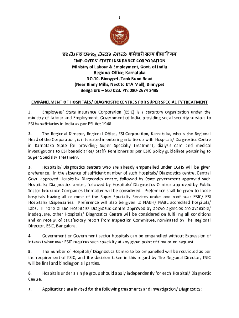 Fillable Online EM - ESIC Fax Email Print - pdfFiller