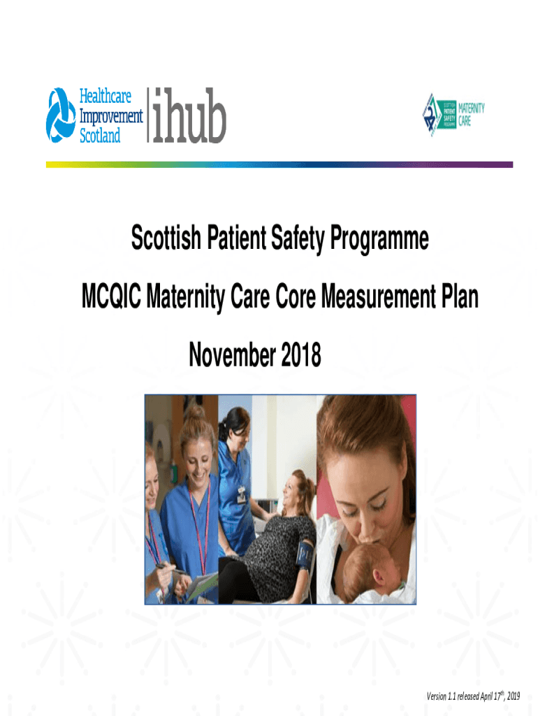 Fillable Online 4. Scottish Patient Safety Programme - The Scottish ...