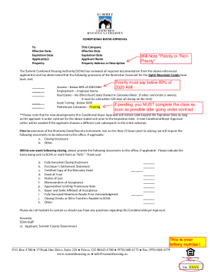 Fillable Online Buyer Approval Letter Template Fax Email Print - pdfFiller
