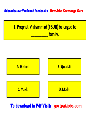 Fillable Online The Daily Routine of Prophet Muhammad (PBUH) & How it ...
