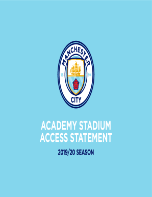 Fillable Online ACADEMY STADIUM ACCESS STATEMENT Fax Email Print ...
