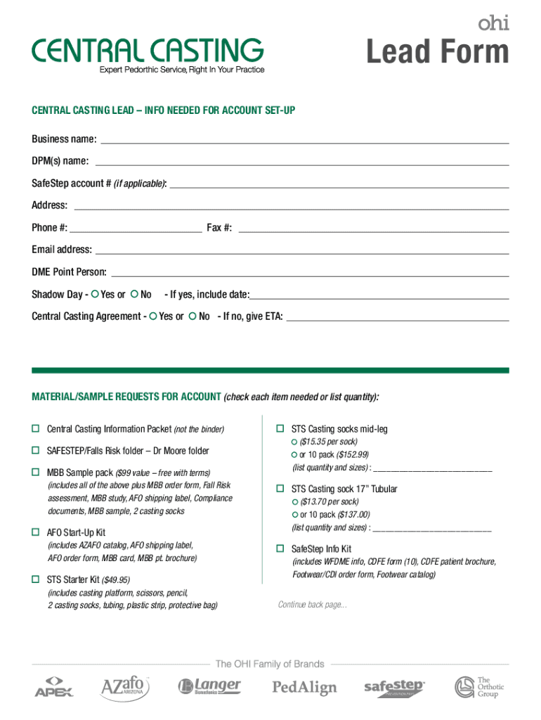 Fillable Online 23 Lead Generation Form Examples (That Convert Like ...