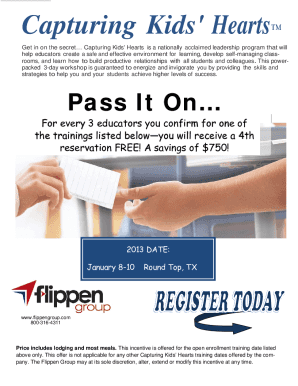 Fillable Online Capturing Kids' Hearts is changing the culture at ...