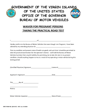 Fillable Online FormsBMV - USVI Bureau of Motor Vehicles Fax Email ...