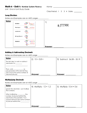 Fillable Online How To Do Long Division? Definition, Steps, Method ...