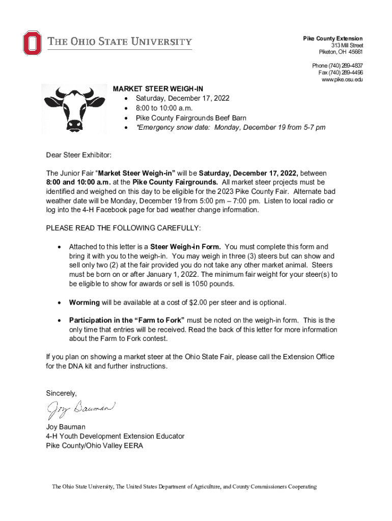 Fillable Online pike osu Community action of pike county Fax Email ...