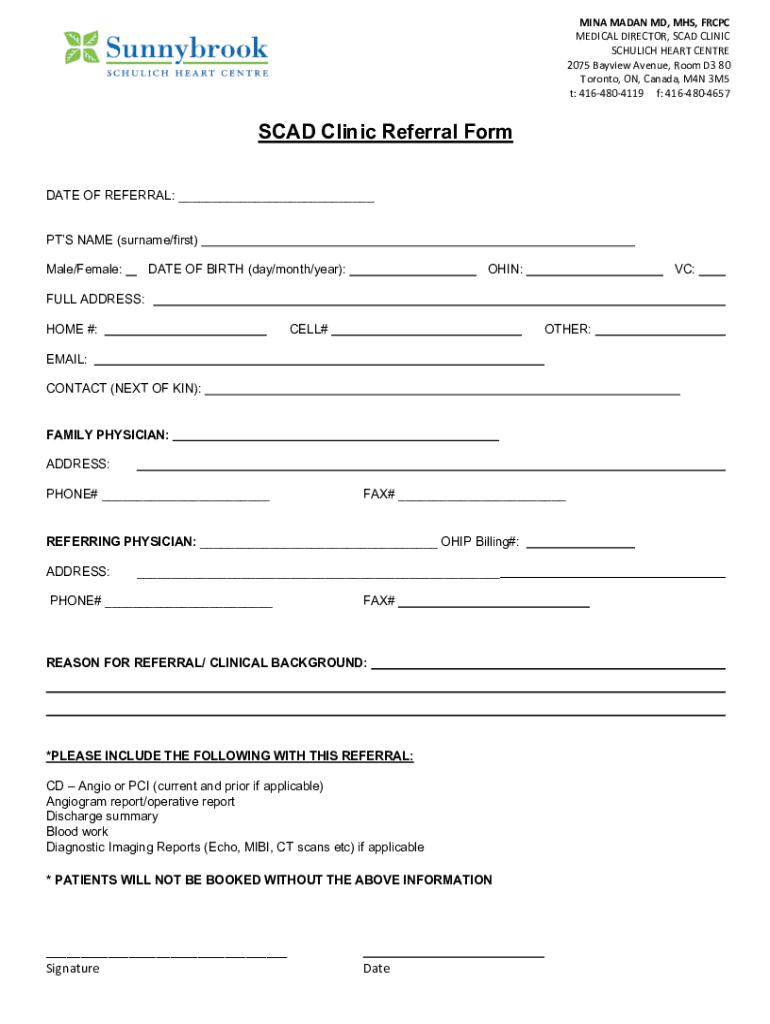 Fillable Online SCAD-CONSULT-FORM Fax Email Print - pdfFiller