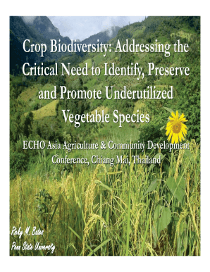 Fillable Online horticulture ucdavis Crop Biodiversity: Addressing the ...