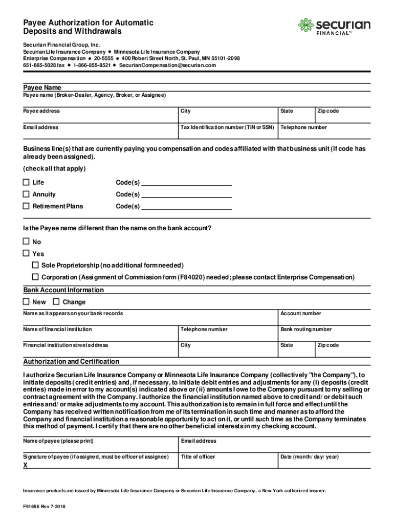 Fillable Online Broker Authorization for Automatic Deposit(s) and Withdrawal(s) Fax Email Print ...