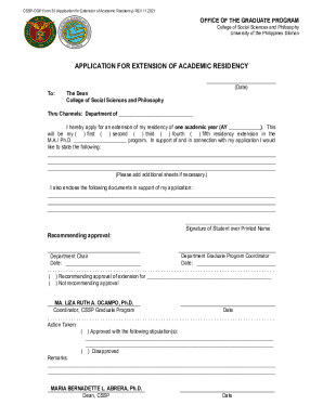 Fillable Online kssp upd edu CSSP-OGP Form 35 (Application for ...