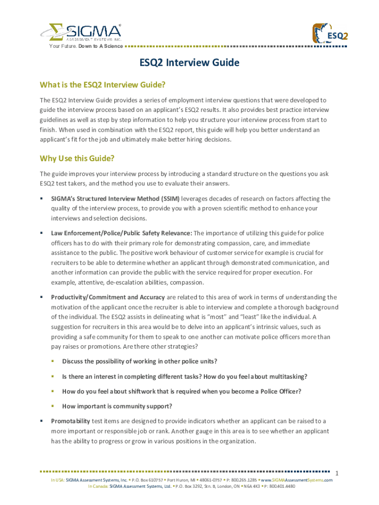 Fillable Online How To Create an Interview Guide (With 2 Examples ...