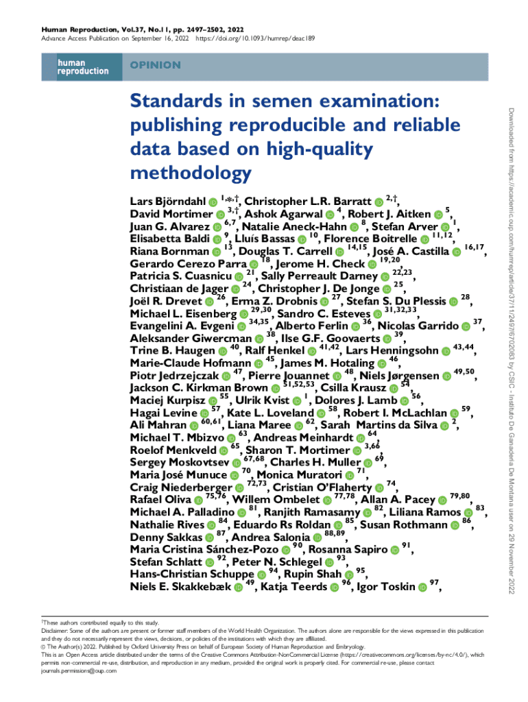 Fillable Online digital csic A Global Survey of Reproductive ...