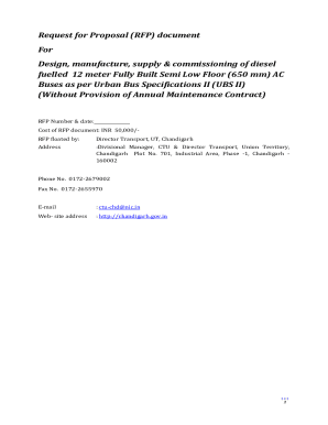 Fillable Online chdctu gov Request for Proposal (RFP) for Forms Design ...