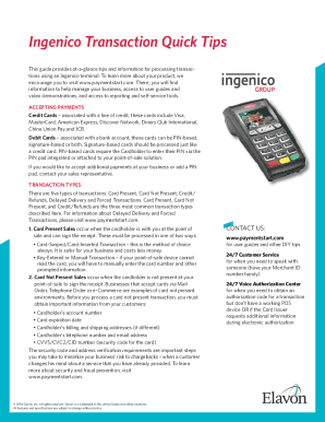 Fillable Online Terminal User Guide - Move/3500 - Ingenico Fax Email ...