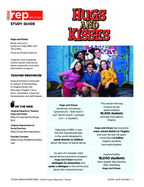 Fillable Online Hugs and Kisses School Program - Families Forward ...