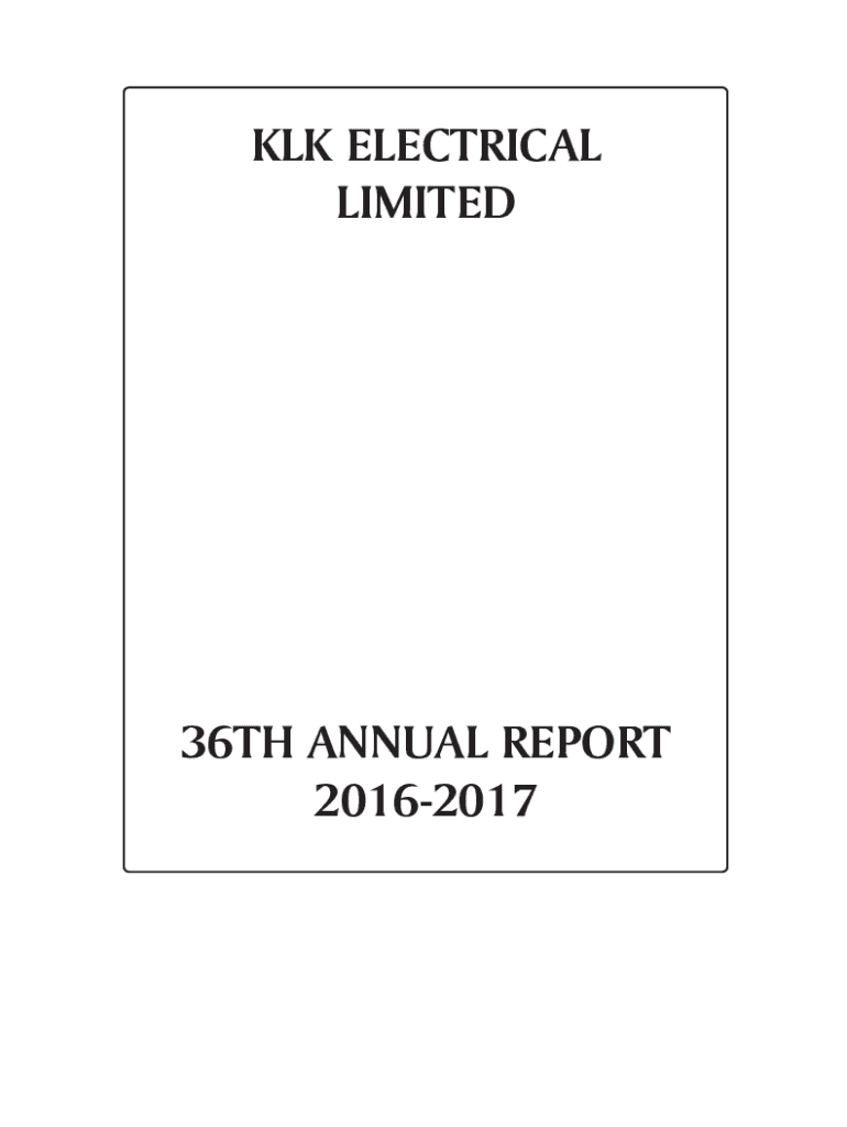 Fillable Online KLK ELECTRICAL Fax Email Print - pdfFiller