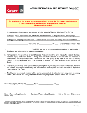Fillable Online climbing wall informed consent and acknowledgment of risks ... Fax Email Print ...