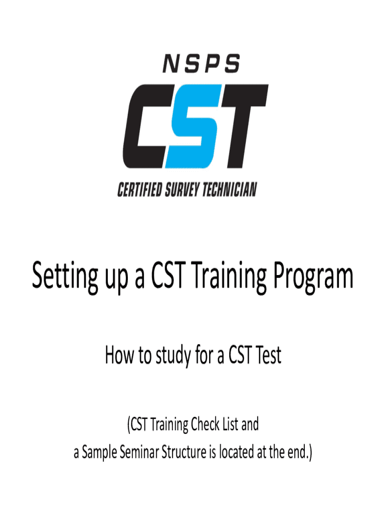 Fillable Online How to Pass the CST Exam (Sample Quiz)Brookline College ...