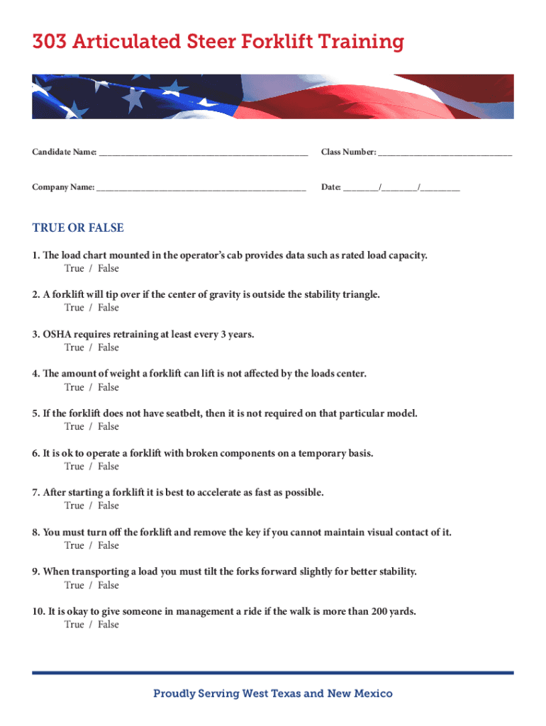 Fillable Online Forklift Classifications And Lift Codes Fax Email Print ...