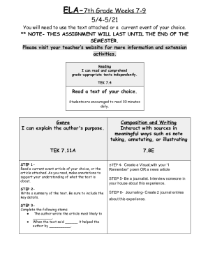 Fillable Online Grade 7 English Language Arts Paper-Based Test Fax ...