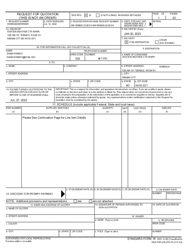 Fillable Online 22-1200-000022 Request for Information (RFI) Federal ...