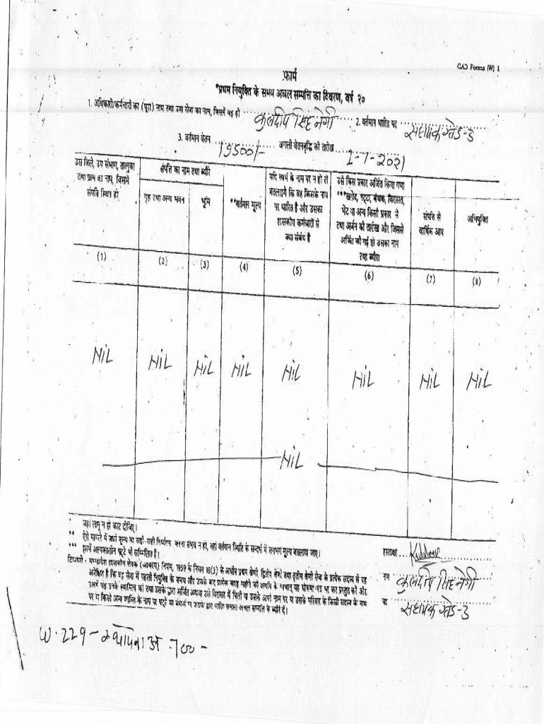 Fillable Online mpbse nic Form I-134, Explained - Declaration of ...