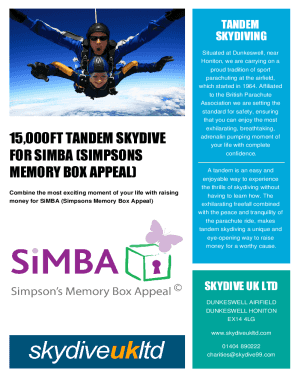 Fillable Online SiMBA Charity - Simpson's Memory Box Appeal on Vimeo ...