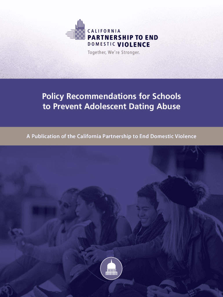 Fillable Online A school-based program to prevent adolescent dating violence Fax Email Print ...