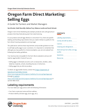 Fillable Online Edit layout for Oregon Farm Direct Marketing Fax Email ...