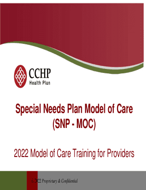 Fillable Online Special Needs Plan Training - Providers - Alignment ...